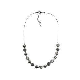 Steuer Modeschmuck Metall in Schwarz | Gr.: onesize