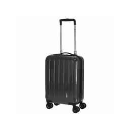 Check.In London 2.0 - 4-Rollen-Trolley 50 cm (orange) in carbon schwarz | Gr.: onesize