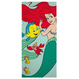 Disney Arielle - Strandtuch Baumwolle 130 x 70 cm in Mehrfarbig | Gr.: onesize