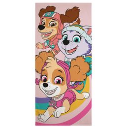 PAW PATROL Strandtuch Skye Badetuch Handtuch 140 x 70 cm in rosa | Gr.: onesize