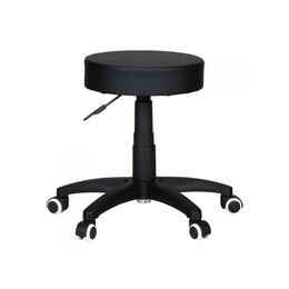 KADIMA DESIGN Hocker Design Arbeitshocker Kunstleder Sitzhocker mit Rollen | Gr.: onesize