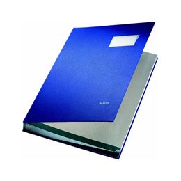Leitz Unterschriftsmappe 10 F&auml;cher blau | Gr.: onesize