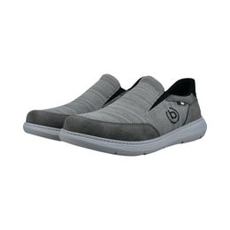 Bugatti Herren Bugatti Slip-On Sneaker , Freizeitschuh, Schlupfschuh, Slipper mit Logo-Icon 45