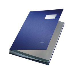 Leitz Unterschriftsmappe 20 F&auml;cher blau | Gr.: onesize