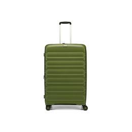 d&n D&N Travel Line 4700 4 Rollen Trolley 78 cm mit Dehnfalte in olive green | Gr.: onesize