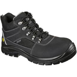 Skechers Herren Sicherheitsstiefel &raquo;TROPHUS - LETIC&laquo; S1 P ESD, durchtrittsicher, bequem und elektrisch ableitend schwarz 47,5