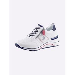 Remonte Sneaker in wei&szlig;-marine | Gr.: 37