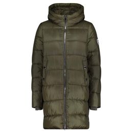 Cartoon Outdoorjacke mit Kapuze in Olive Night | Gr.: 38