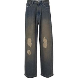 Karl Kani Herren Bequeme Jeans &raquo; OG Distress Relaxed Baggy&laquo; 36, Normalgr&ouml;&szlig;en