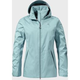 Sch&ouml;ffel Sch&ouml;ffel Damen Outdoorjacke &raquo;2.5L Jacket Aiplspitz L&laquo; mit Kapuze blau 38