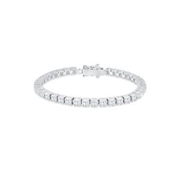 Elli Premium Damen Armband &raquo;Tennisarmband mit Zirkonia Kristalle 925 Silber&laquo; silber