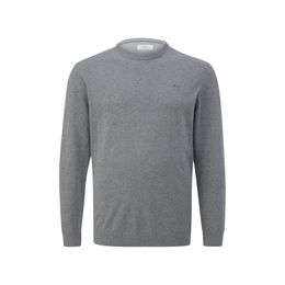 s.Oliver Men Big Sizes Herren s.Oliver Men Big Sizes Strickpullover mit Logostickerei - Gro&szlig;e Gr&ouml;&szlig;en 3XL