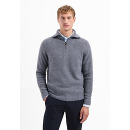 NO EXCESS Herren NO EXCESS Stehkragenpullover &raquo; Wollpullover mit hohem Rei&szlig;verschluss&laquo; S
