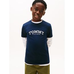 Tommy Hilfiger Jungen T-Shirt Regular fit, f&uuml;r Kinder bis 16 Jahre, Druck 3 (98)