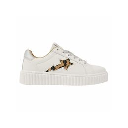 British Knights Sneaker Bliss in weiss/silberfarben/leopard | Gr.: 40