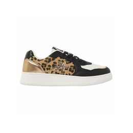 British Knights Sneaker Allure in schwarz/leopard/goldfarben | Gr.: 36