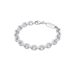 Kuzzoi Herren Armband &raquo;Herren Rundanker Massiv 925 Silber&laquo; silber
