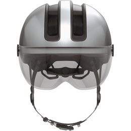 Abus Fahrradhelm &raquo;HUD-Y ACE&laquo; silber Fahrradhelm