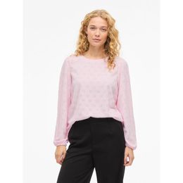 Vila Damen Langarmshirt &raquo;VIASTA O-NECK L/S TOP - NOOS&laquo; M