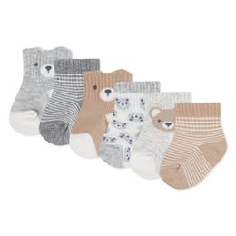 Huggies Babywear Herren HUGGIES babywear Socken &raquo;HGHB 6PK SOCK&laquo; Packung, 6 Paar tlg. mit Stickereien