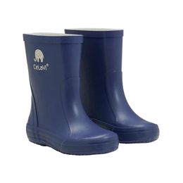 CeLaVi Kinder Gummistiefel "Basic Wellies Solid" in Blau | Gr.: 22