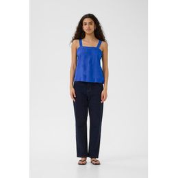 Inwear Kurzarm-Bluse DallyIW Gerade Passform in Greek Blue | Gr.: 42