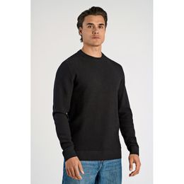 LINDBERGH Herren LINDBERGH Strickpullover mit Rundhals und aus reiner Baumwolle L