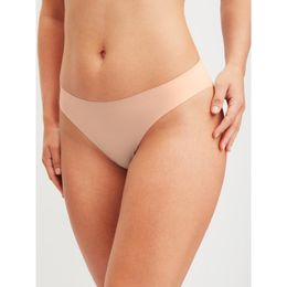 Calida Damen Calida Brasilslip &raquo;Natural Skin&laquo; mit elastischem Bund, weich, atmungsaktiv, Interlock-Qualit&auml;t M (44/46)