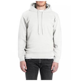 Replay Sweatshirt BRUSHED FLEECE in Wei&szlig; | Gr.: L