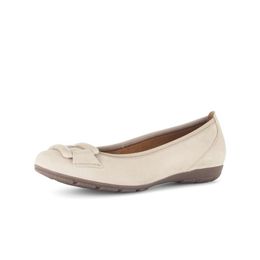 Gabor Damen Ballerina &raquo;Eleganter Ballerina Materialmix Leder&laquo; 36