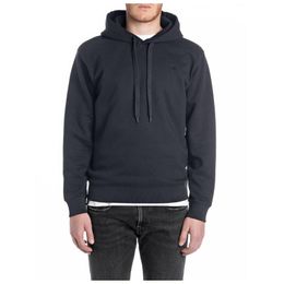 Replay Sweatshirt BRUSHED FLEECE in Blau | Gr.: L