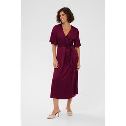 Kaffe Kleid KAamara Regular fit in Burgundy | Gr.: 38