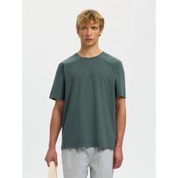 Selected Herren Selected Rundhalsshirt &raquo;SLHATLAS SS O-NECK TEE&laquo; M