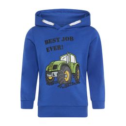 Kidsworld Kapuzensweatshirt in royalblau | Gr.: 128/134