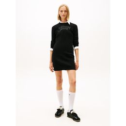 Tommy Jeans Damen Sweatkleid &raquo;TJW MINI SCRIPT SWEATER DRESS&laquo; L (40), N-Gr