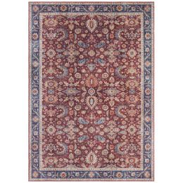 NORTHRUGS &raquo;Vivana&laquo; rechteckig 5 mm H&ouml;he Orientalisch, L&auml;ufer, Vintage, Wohnzimmer, Schlafzimmer, Esszimmer bunt Polyester