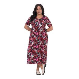 Ulla Popken Kleid in schwarz | Gr.: 54-56