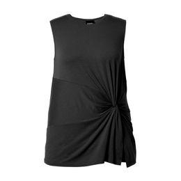 Ulla Popken Shirt in schwarz | Gr.: 54-56