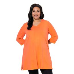 Ulla Popken Longshirt in koralle | Gr.: 62/64