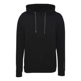Bench. Loungewear Herren Hoodie, Langarm, Sweatshirt mit Rundhals und Kapuze, Baumwollmischung schwarz 44/46 (S)
