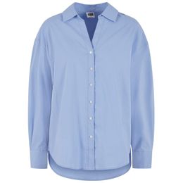 Urban Classics Ladies Oversized Cotton Blouse in powderblue | Gr.: L