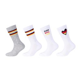 s.Oliver Herren s.Oliver Socken &raquo;CHILDREN CREW SOCKS&laquo; 4 Paar tlg. Fussball WM 2026 31-34