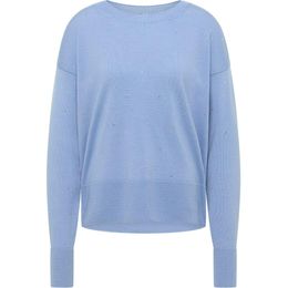 Eterna Strick Pullover in hellblau | Gr.: XL