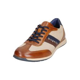 Bugatti Sneaker in Braun/Beige | Gr.: 45