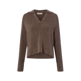 MOS MOSH Pullover MMThora Aidy in taupe - 0001 | Gr.: M