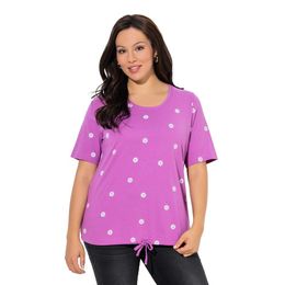 Ulla Popken Shirt in krokus lila | Gr.: 58-60