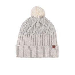 Bickley + Mitchell Amsterdam Beanie female Grey size One Size