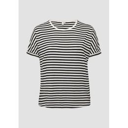 QS T-Shirt in 99G0_schwarz | Gr.: 48