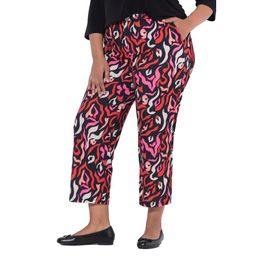 Ulla Popken Schlupfhose in schwarz | Gr.: 66-68