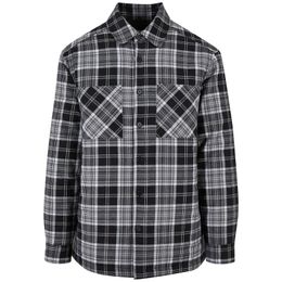 Urban Classics Herren Urban Classics Langarm-Poloshirt &raquo; Herren Padded Checked Shirt Jacket&laquo; 1 Stk. S